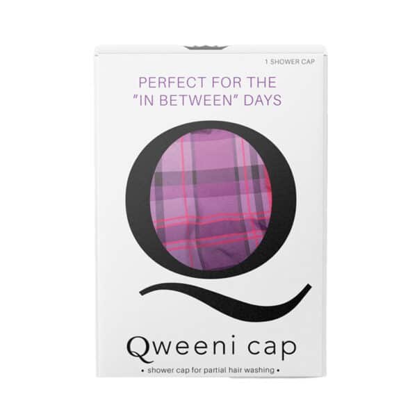 Hair product packaging Qweeni Cap | Crème de Mint design