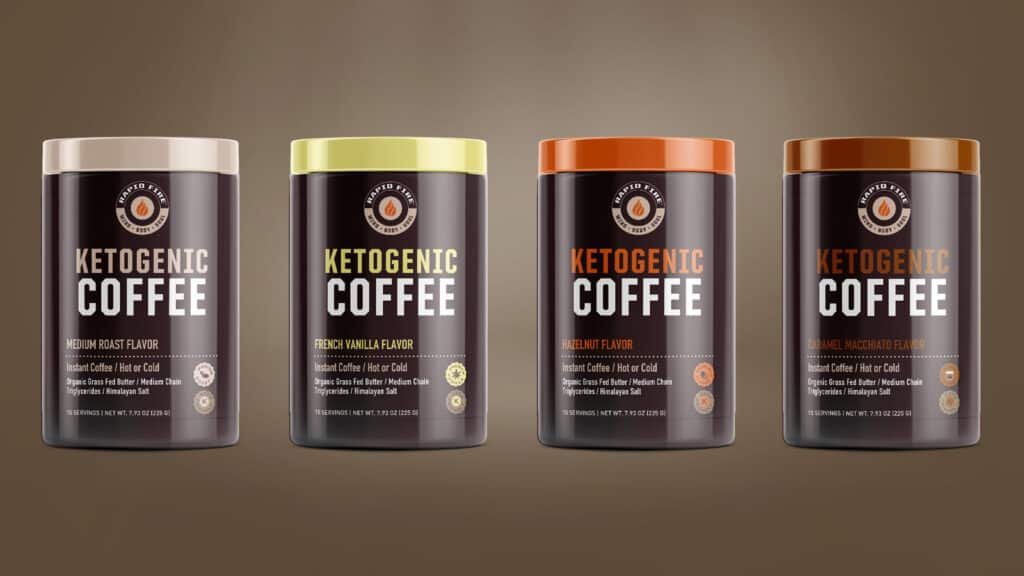 Coffee packaging design Rapid Fire | Crème de Mint Miami